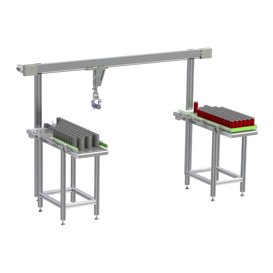 Can loading and unloading system - Arojaxorfex - for tubes / automatic