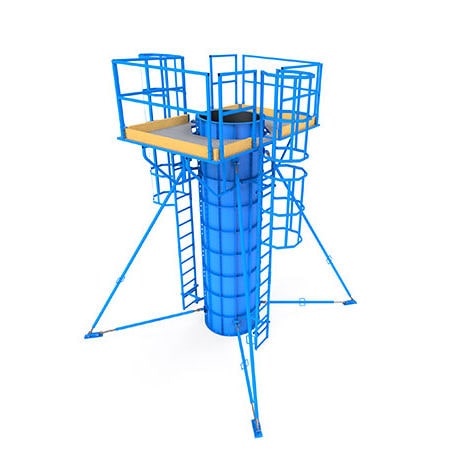 Modular formwork system - Modset - URTIM - column / steel