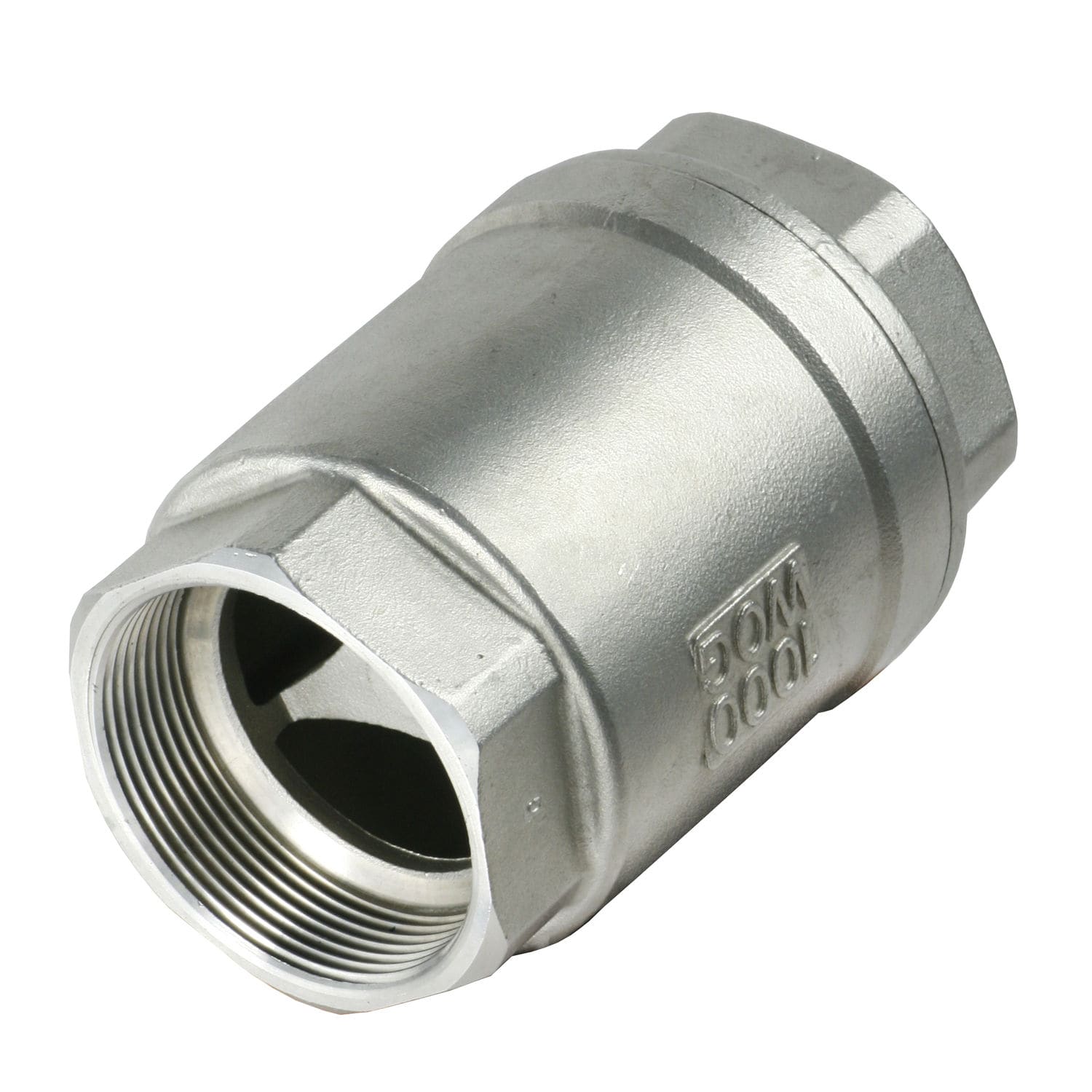 Top-mounted check valve - 511 - KTN - disc / threaded / stainless steel