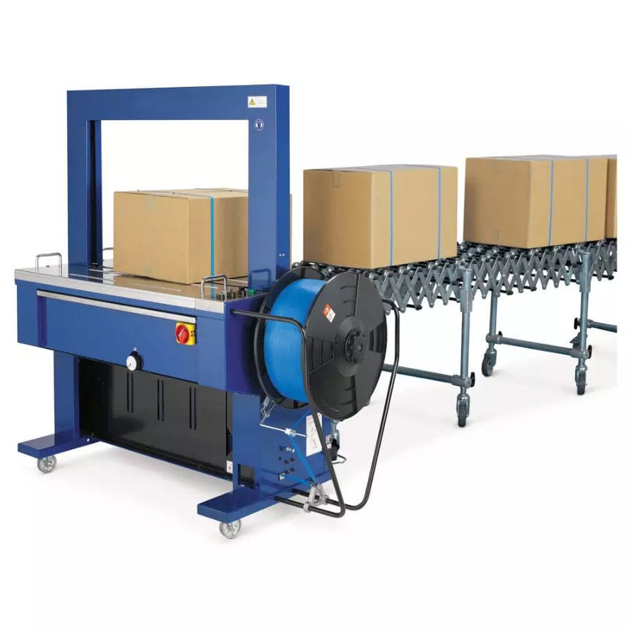 Automatic strapping machine - TP-6000 - Bulteau Systems - for cartons / for polypropylene straps ...