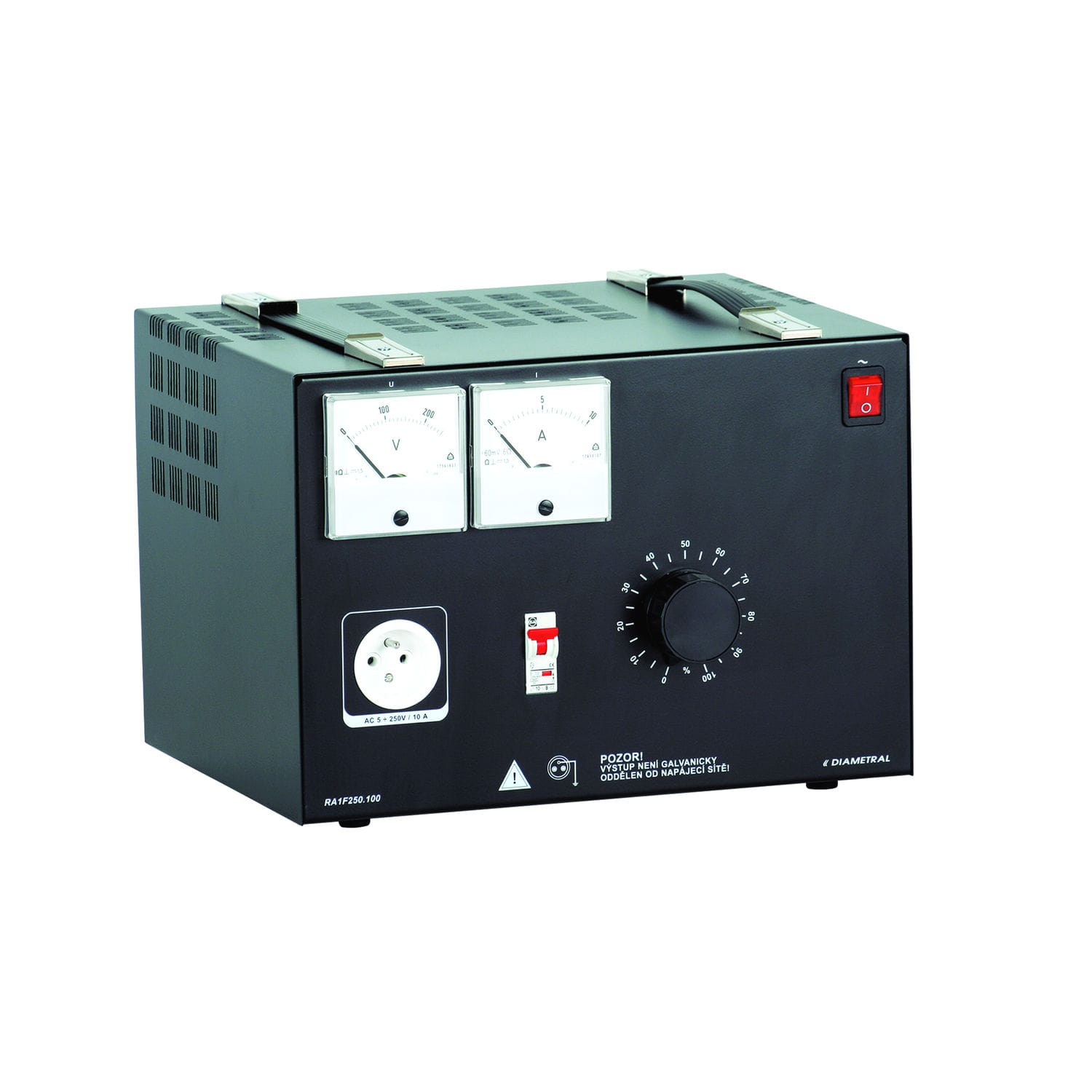 Single-phase auto-transformer - RA1F250.100 - Diametral a.s. - variable