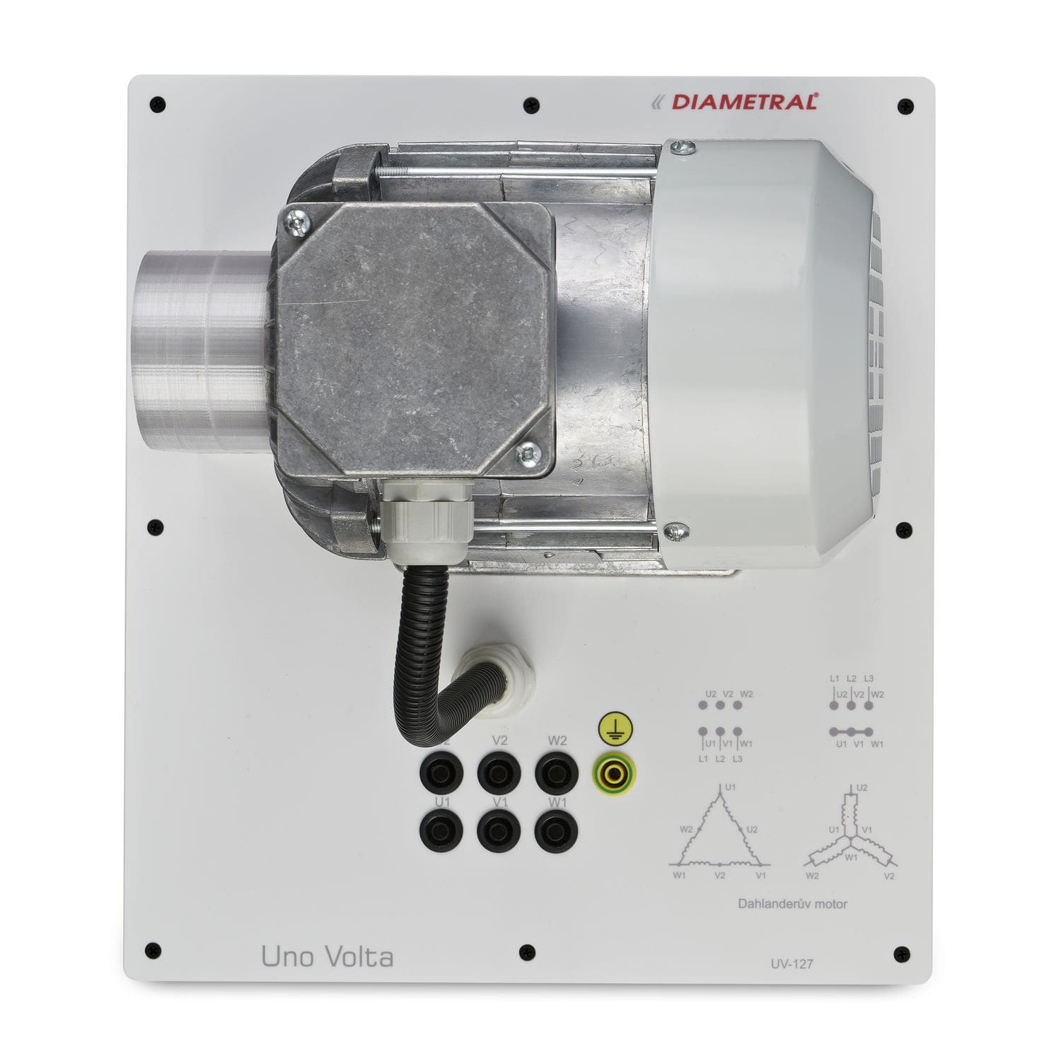 Electrical installation demonstration board - UV-127 - Diametral a.s.