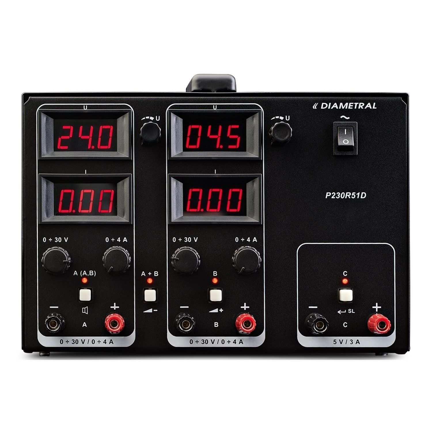 Tabletop power supply - P230R51D - Diametral a.s. - DC/DC / adjustable / switching