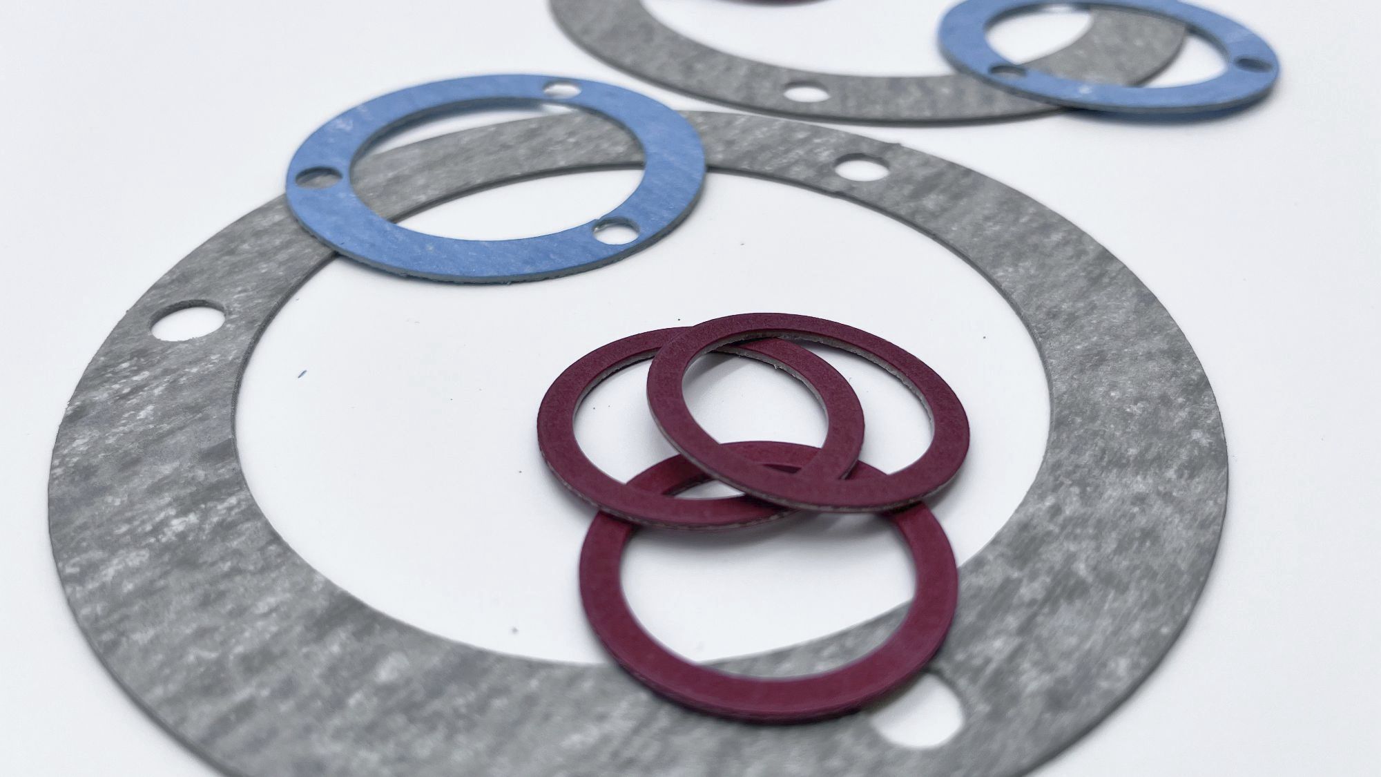Flat gasket - TECHNE - medium / flange / valves