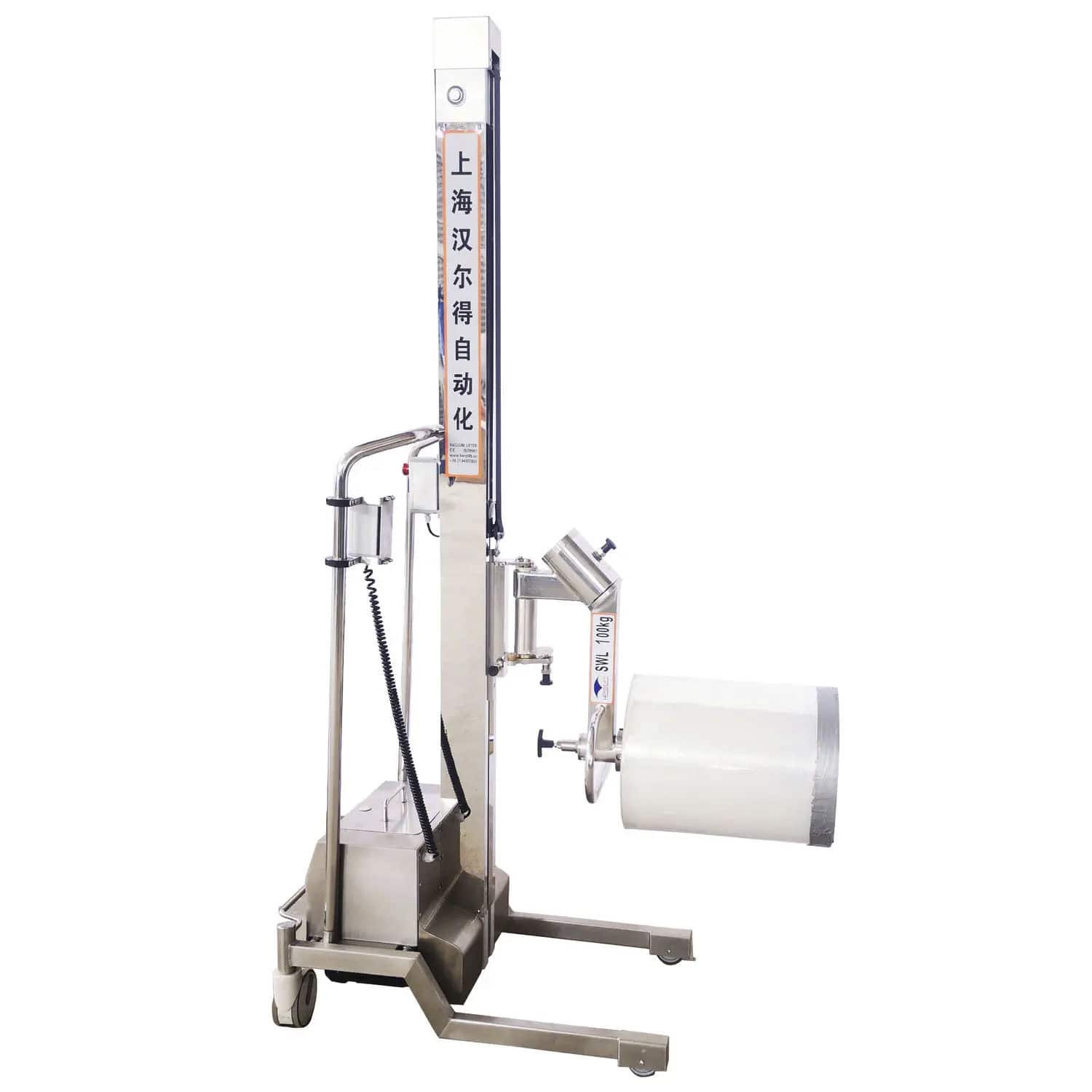 Electric stacker truck - CT140D - Herolift - walk-behind / handling ...