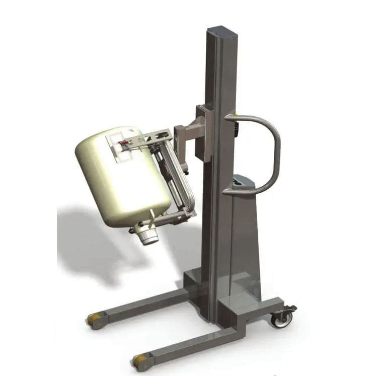 Electric stacker truck - CT140SE - Herolift - walk-behind / for reel ...