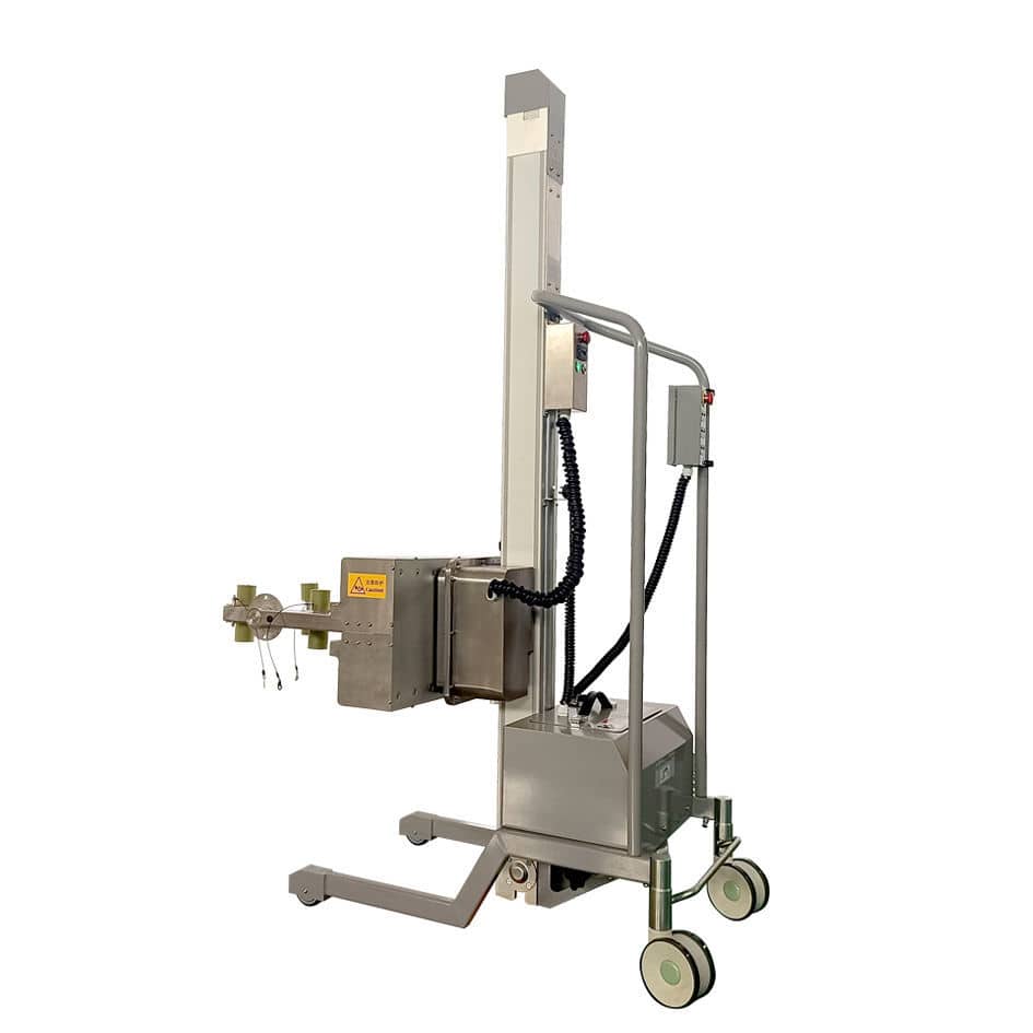 Electric stacker truck - CT120SE - Herolift - walk-behind / for reel handling / loading