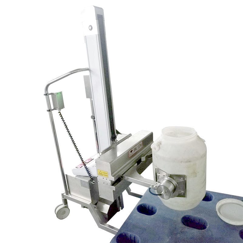 Electric stacker truck - CT100SE - Herolift - for reel handling / for drums