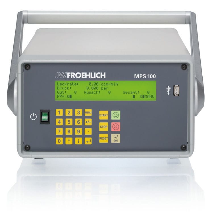 Pressure leak testing device - MPS100 - JW FROEHLICH Maschinenbau GmbH ...