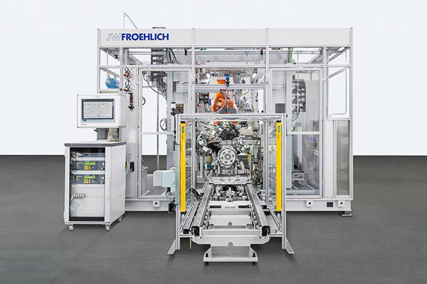 Leak testing machine for automotive applications - JW FROEHLICH ...