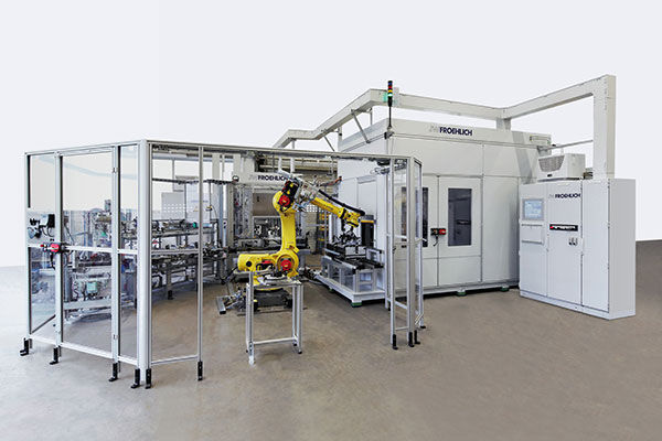 Rotary leak testing machine - JW FROEHLICH Maschinenbau GmbH - for ...
