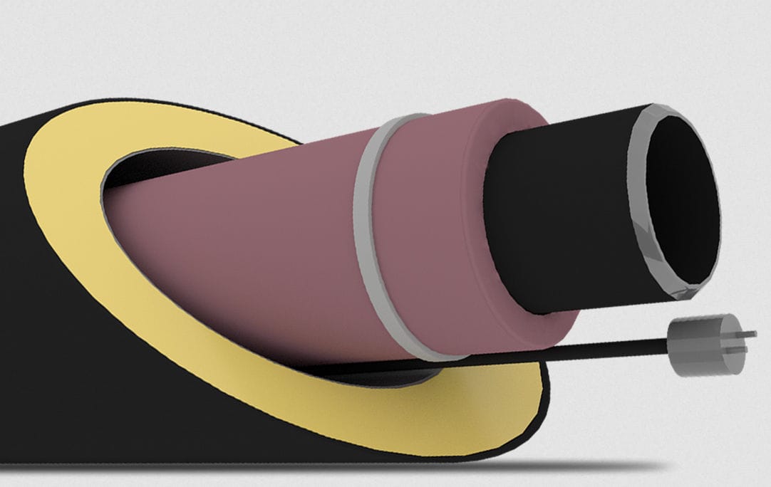 Gas pipe - MULTI-THERM® series - PERMA PIPE - for oil / steel / high ...