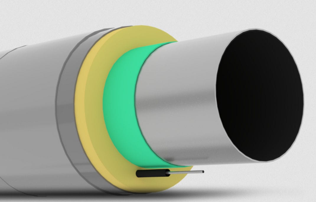 Gas pipe - HI-GARD™ - PERMA PIPE - for oil / metal / process