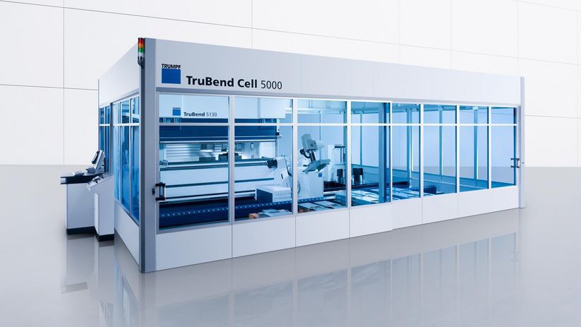 CNC bending cell - TruBend Cell 5000 - TRUMPF Maquinaria, S.A. - automatic
