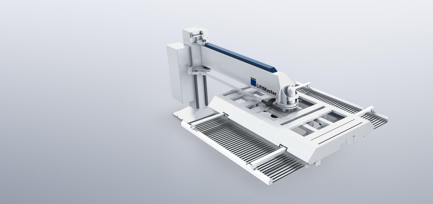 Loading and unloading arm - LiftMaster - TRUMPF Maquinaria, S.A.
