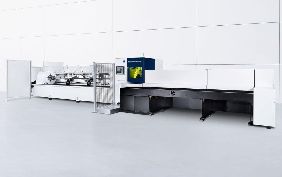 Laser cutting machine - TruLaser Tube 3000 fiber - TRUMPF Maquinaria, S ...