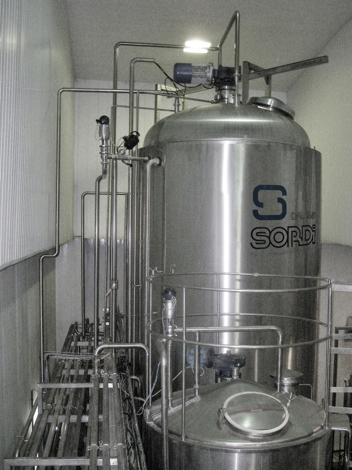 Aseptic tank - Sordi SRL - storage / sterilization / for food products