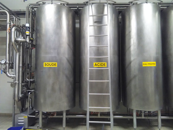 CIP unit for the food industry - CHALON MEGARD