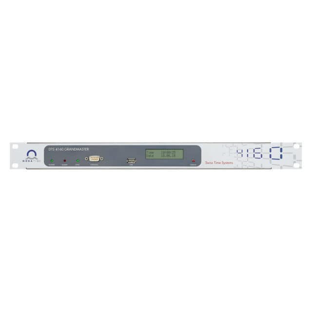 Grandmaster time server - DTS 4160 - MOBATIME Swiss Time Systems - NTP ...