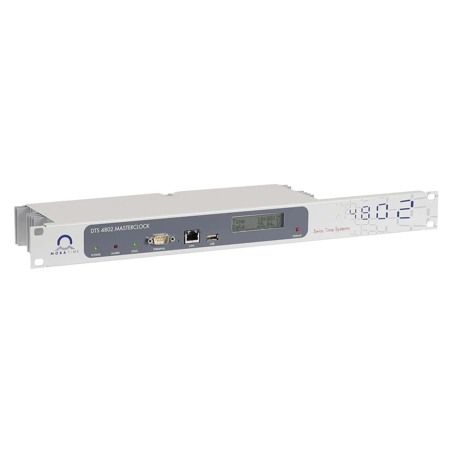 Master clock - DTS 4802 - MOBATIME Swiss Time Systems - network