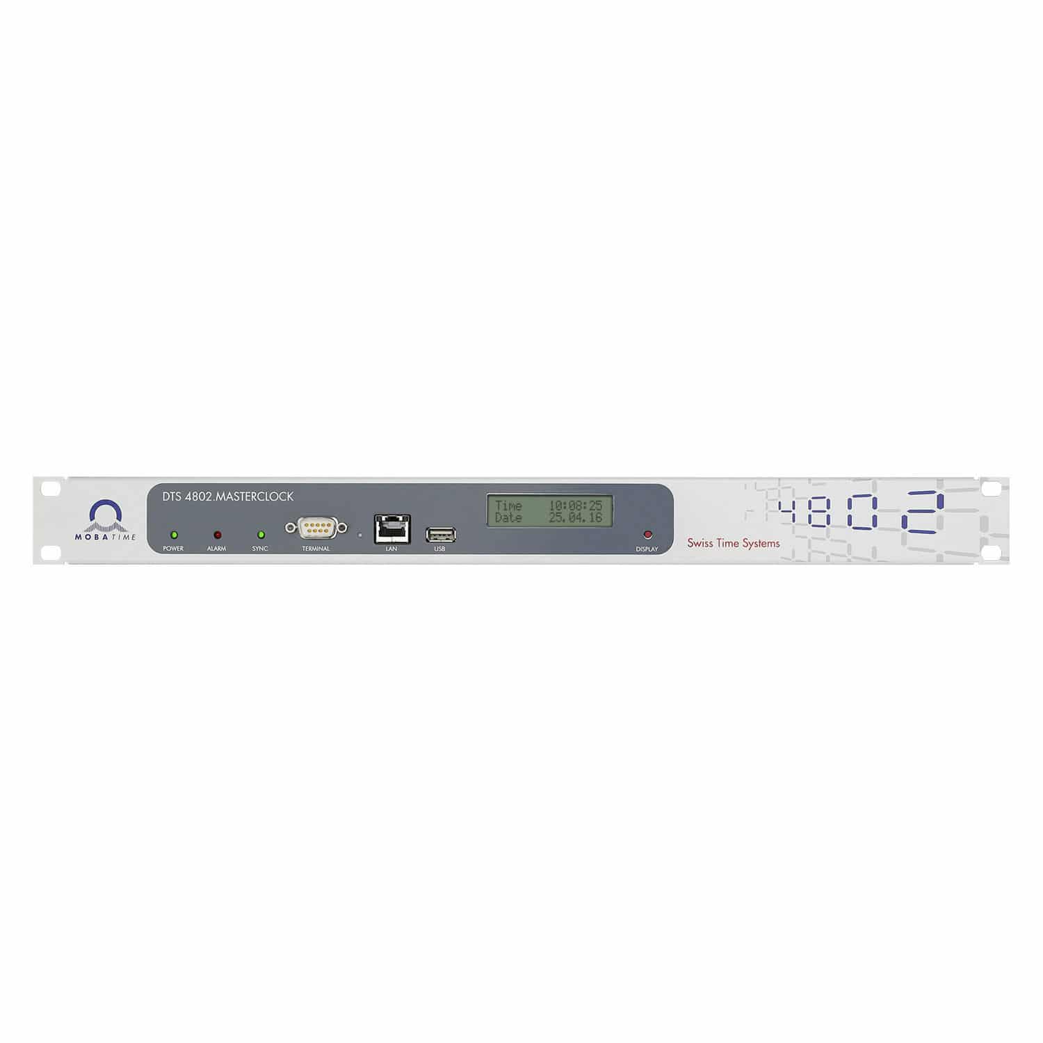 Master clock - DTS 4802 - MOBATIME Swiss Time Systems - synchronized ...