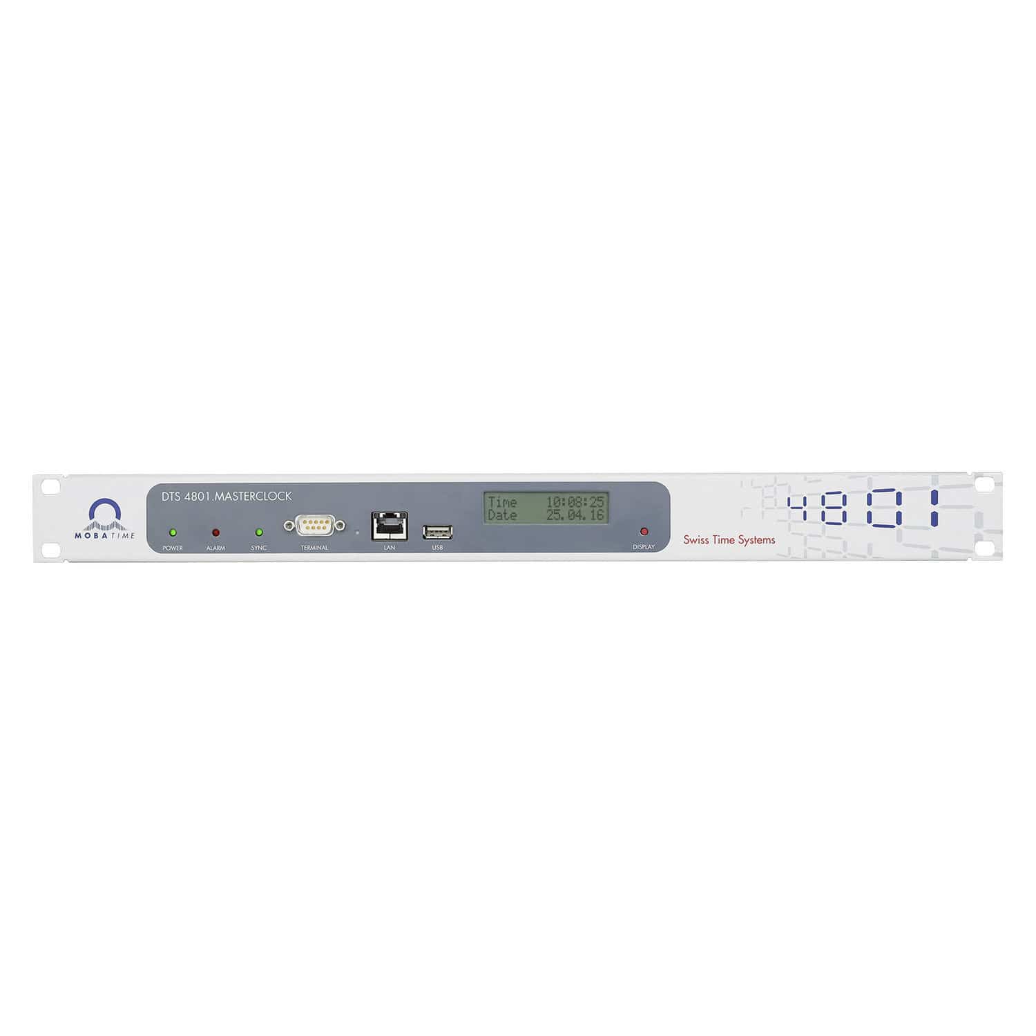 Master clock - DTS 4801 - MOBATIME Swiss Time Systems - network