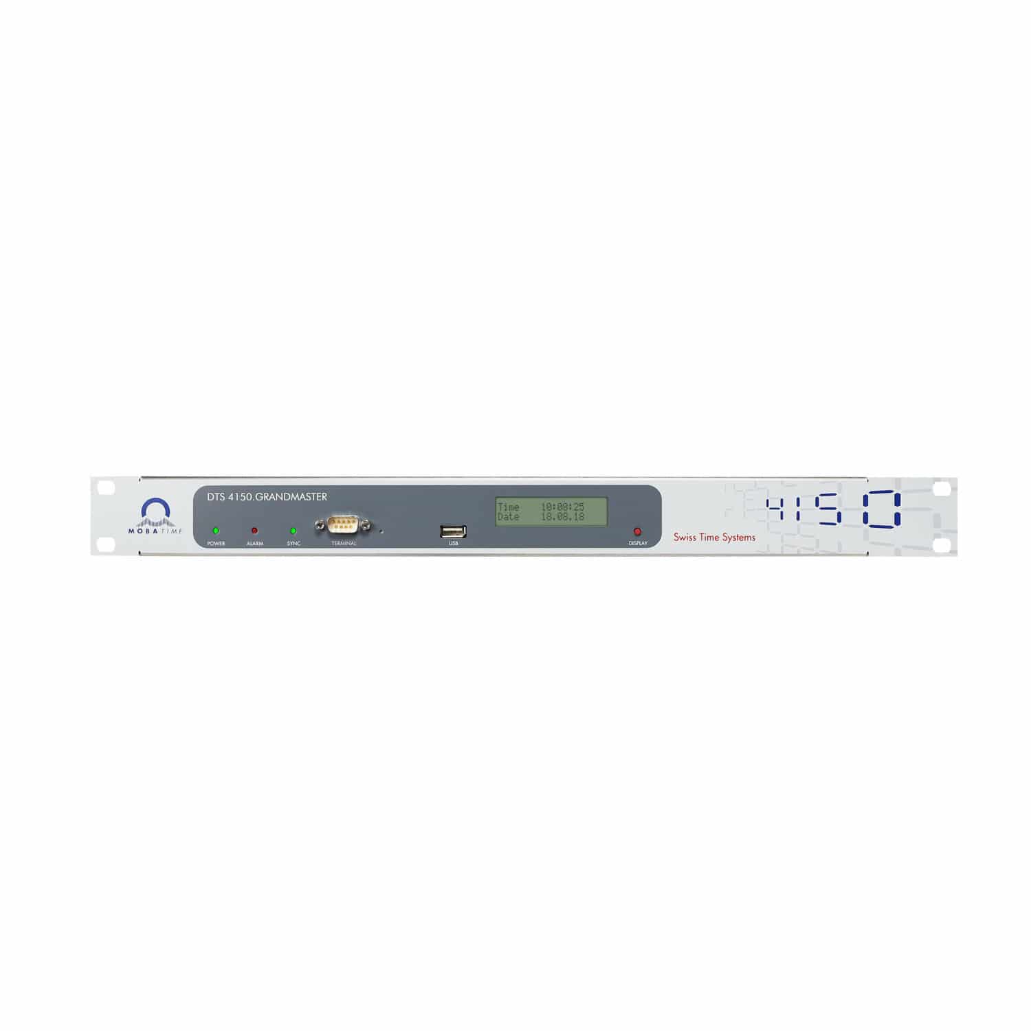 PTP time server - DTS 4150 - MOBATIME Swiss Time Systems - IEEE1588 ...