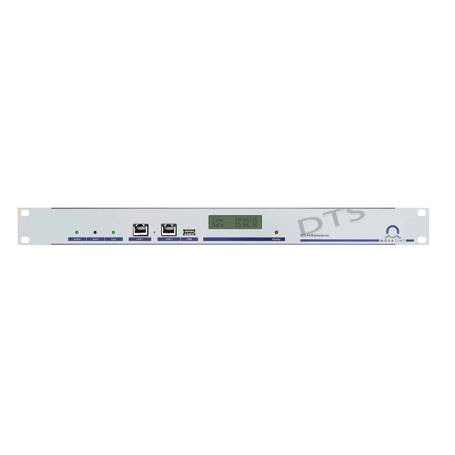 Grandmaster time server - DTS 4148 - MOBATIME Swiss Time Systems - NTP ...