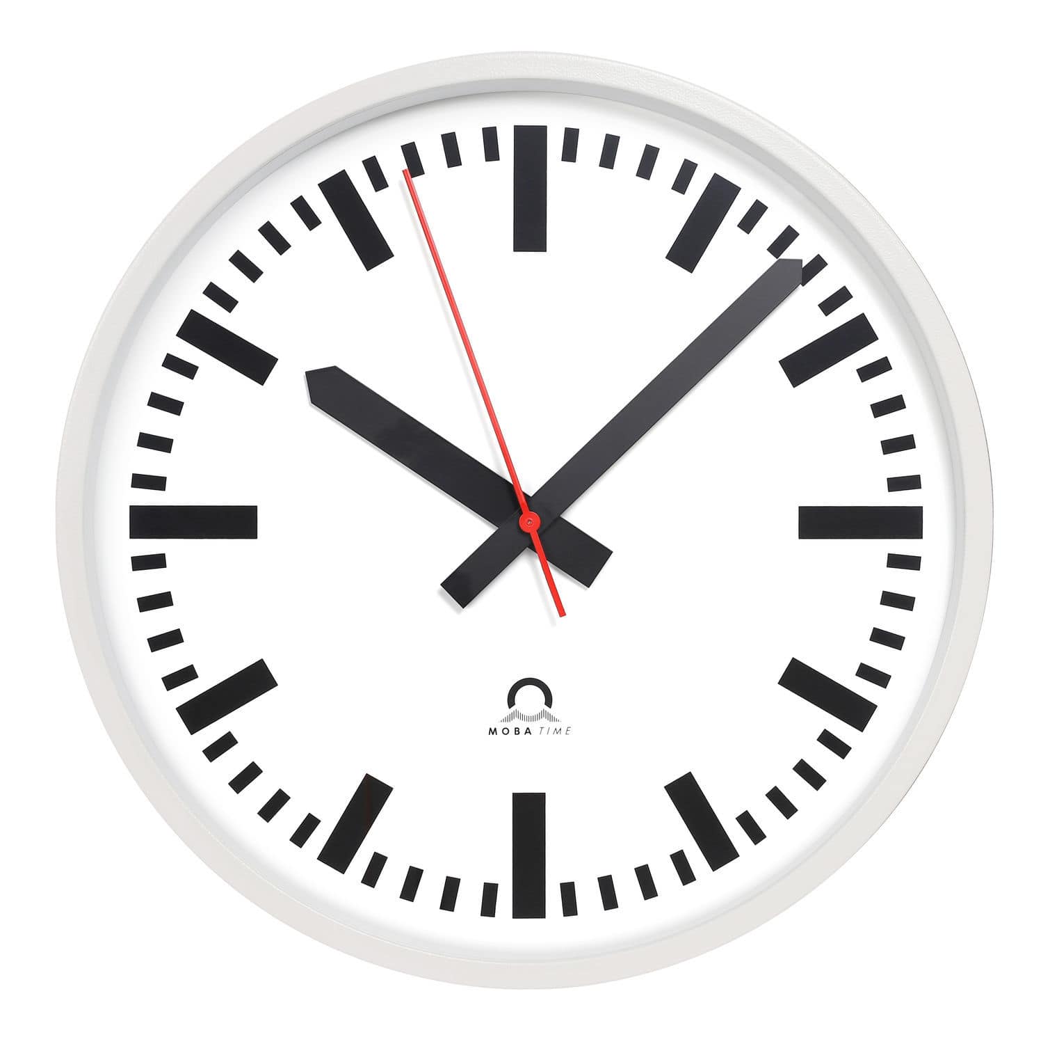 Outdoor clock - FLEX - MOBATIME Swiss Time Systems - synchronized / double-sided / analog