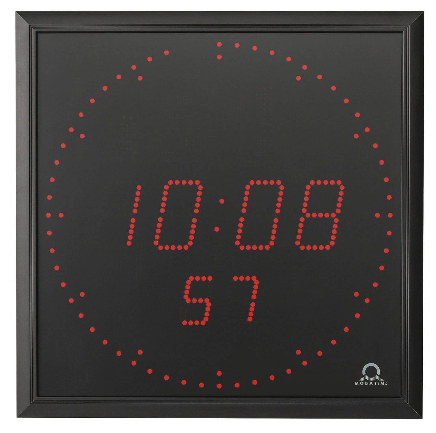 Synchronized clock - DA series - MOBATIME Swiss Time Systems - GPS / DCF77 radio / double-sided