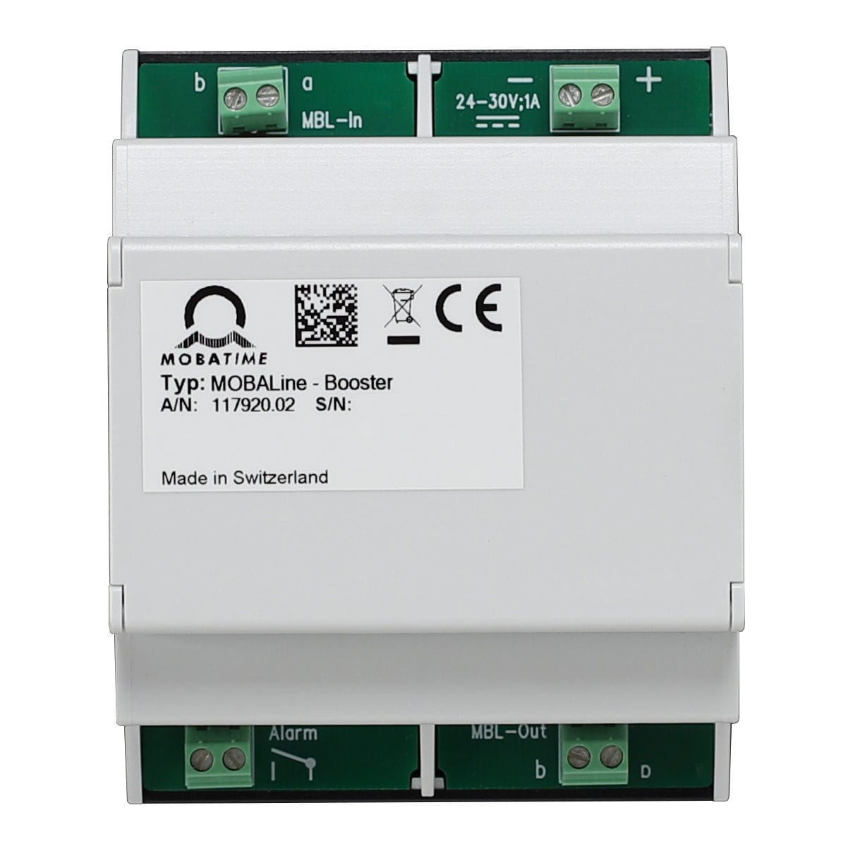 Signal amplifier - MOBALine-Booster - MOBATIME Swiss Time Systems - DC