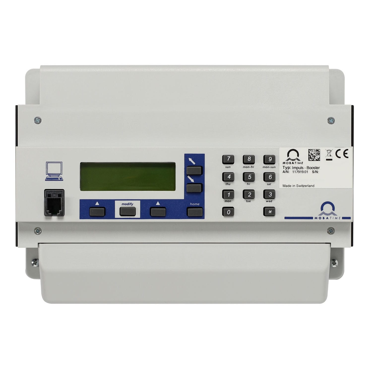 Impulse amplifier - MOBATIME Swiss Time Systems - voltage / DC