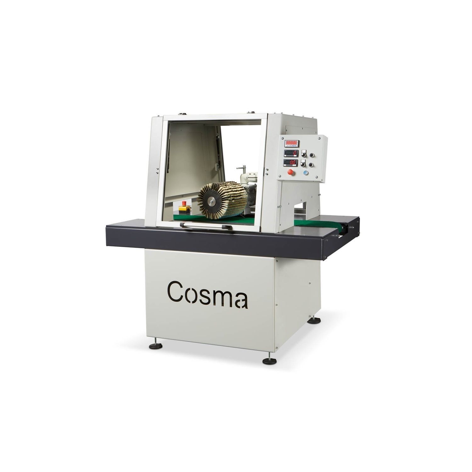 Brush deburring machine - Cosma Borstelfabriek Holland - cutting / edge ...