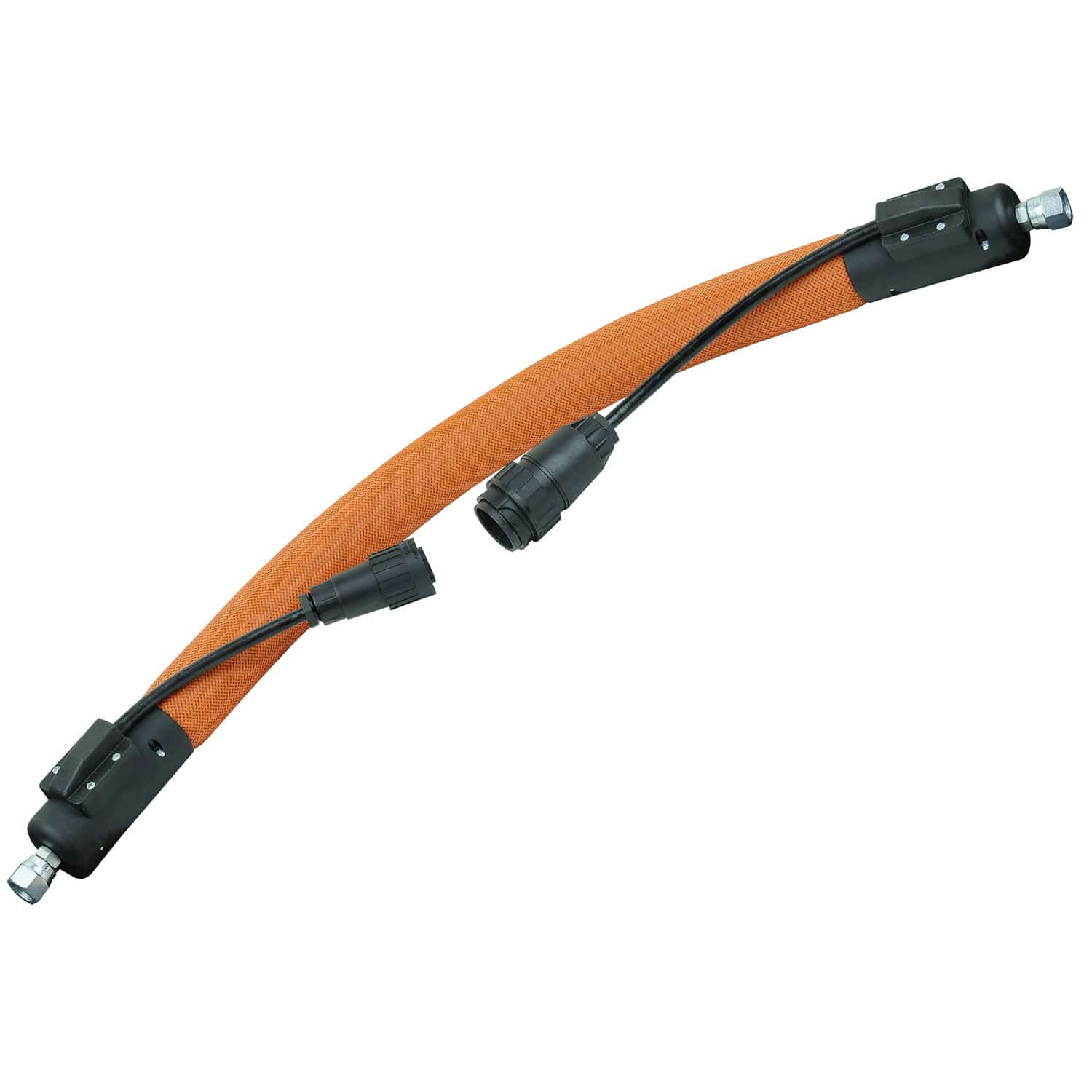 Hot-melt heated hose - DC series - Ogan Heating Hoses - PTFE / standard