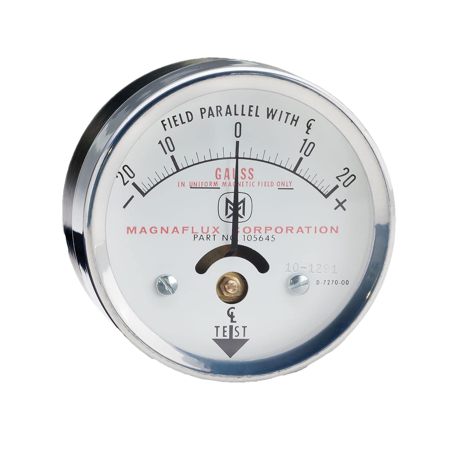 Magnetic sensor indicator - Magnaflux - process / analog