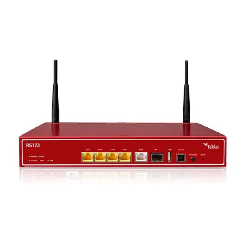 Data communication router - RS123 - Teldat - 3G / 4G / WiFi