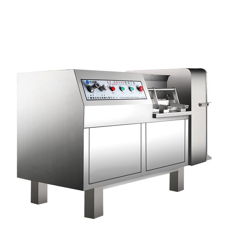 Fish slicing machine - XL-QD400 - SANTSAI MACHINERY - meat / for fruits ...