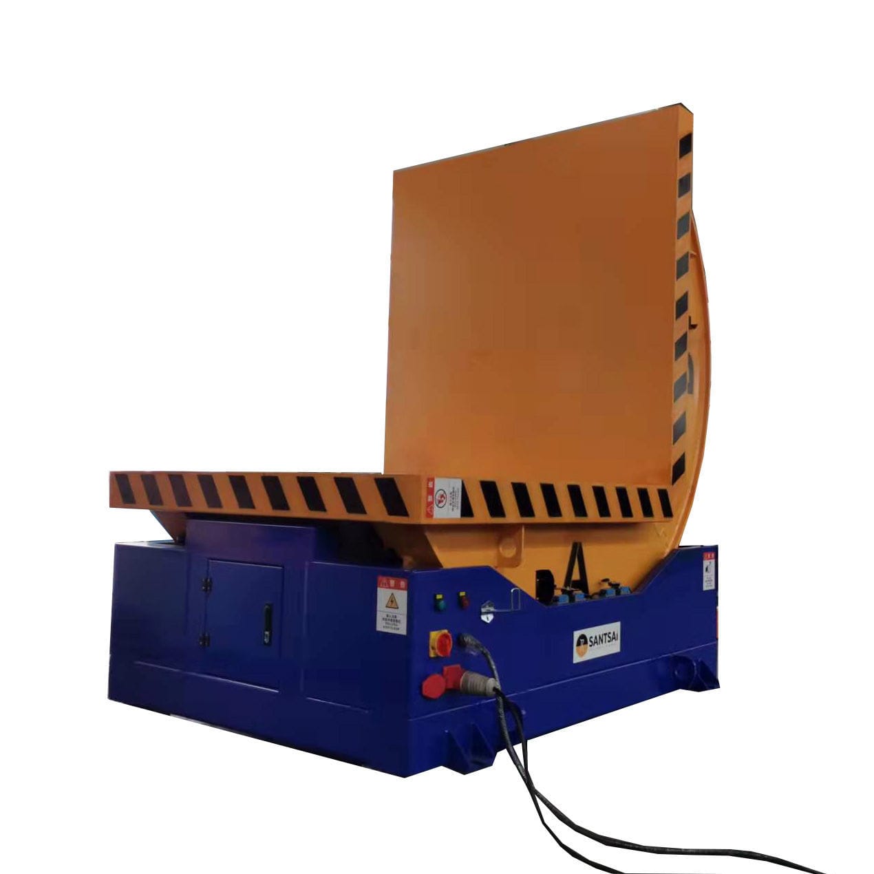 Drum rotator - FZ/FMG-20 - SANTSAI MACHINERY - mold / load / positioning