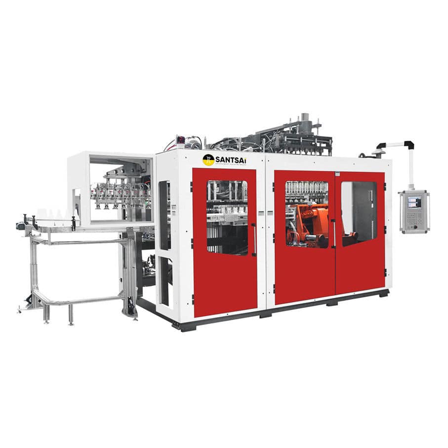 Extrusion blow molding machine - FS - SANTSAI MACHINERY - for HDPE ...