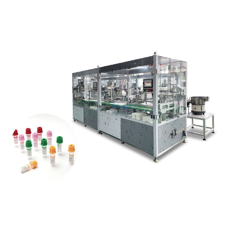 Blood tube production line - BCT - SANTSAI MACHINERY - modular ...