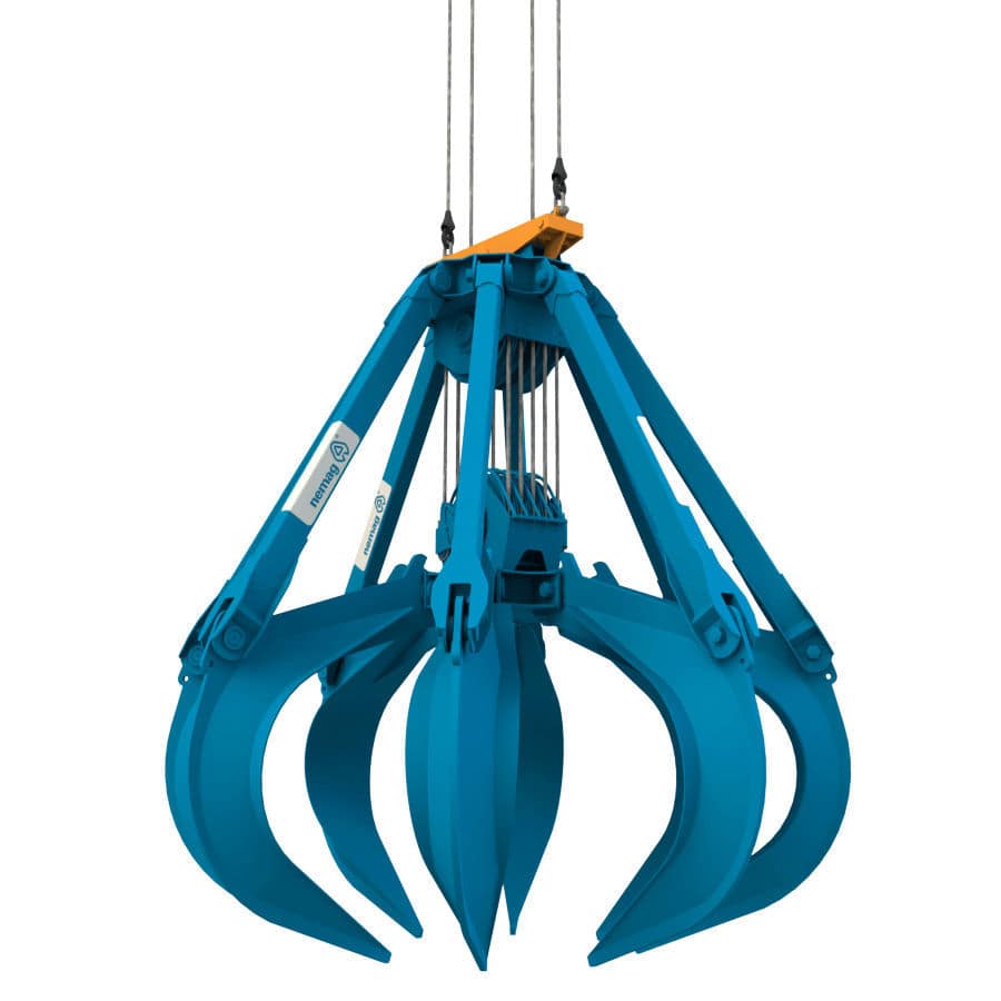 Orange peel grab - Nemag - mechanical / scrap / wood