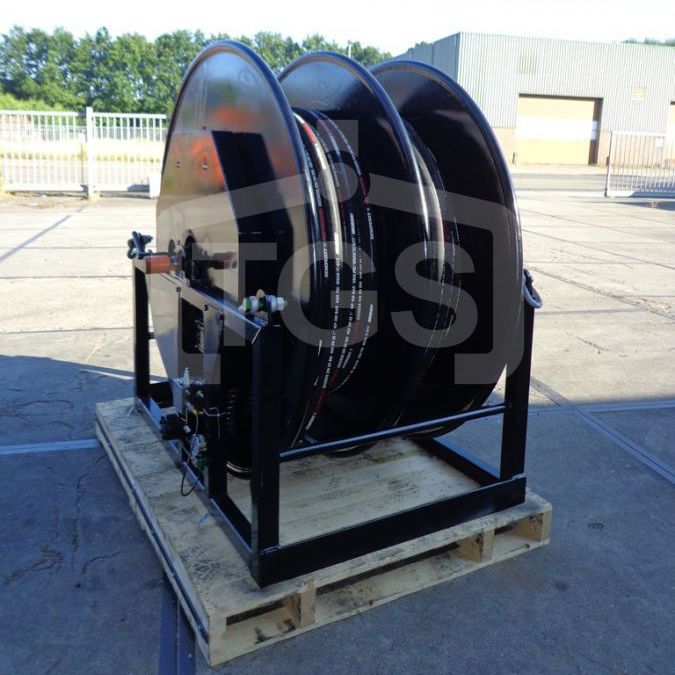 Hose reel - Tgs - the grab specialist BV - manual / fixed / for oil