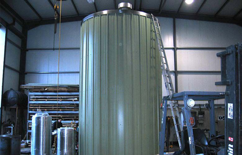 Cylindrical-conical silo - Spectac International - bulk / silo / transport
