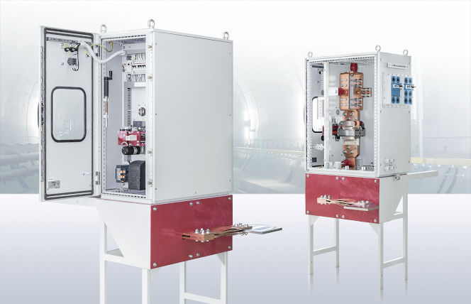 Stand-alone switchgear - RU-825LR - PLUTON - compact / bus bar