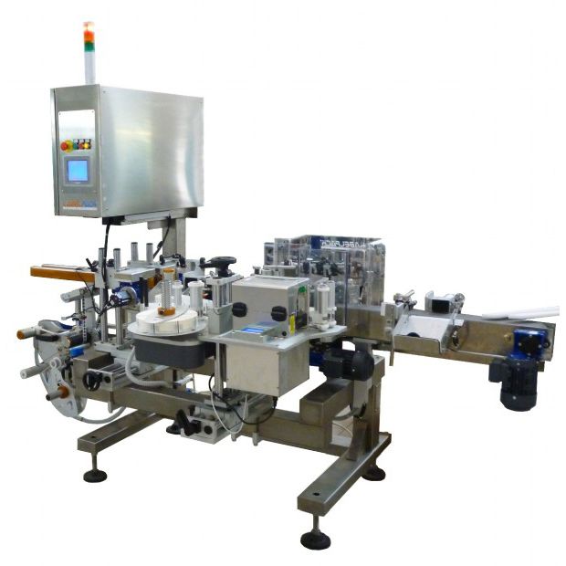 Automatic labeling system - MODULAR BS-WX - LABELPACK - for bottles ...