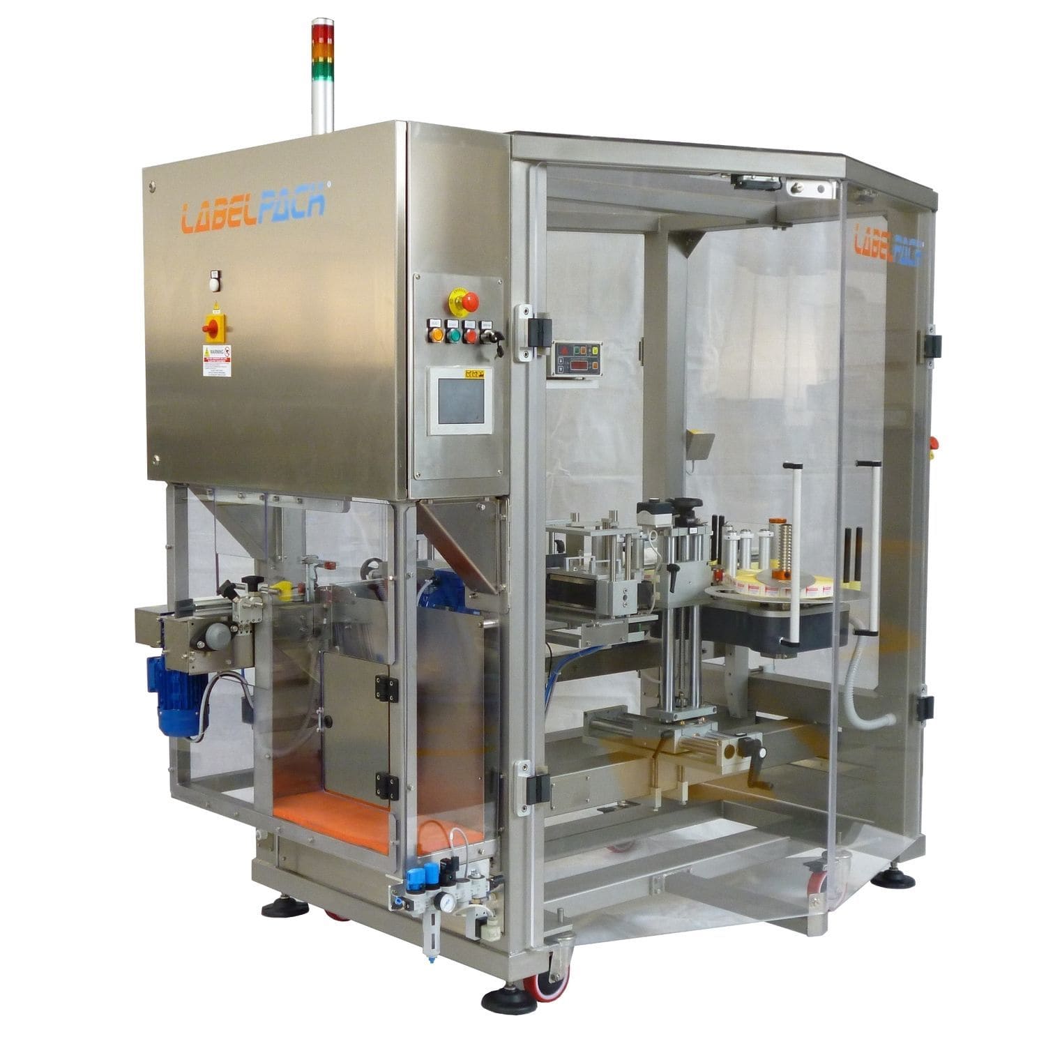 Automatic labeling system - MASTER WA-RM - LABELPACK TRADE - for bottles / can / side