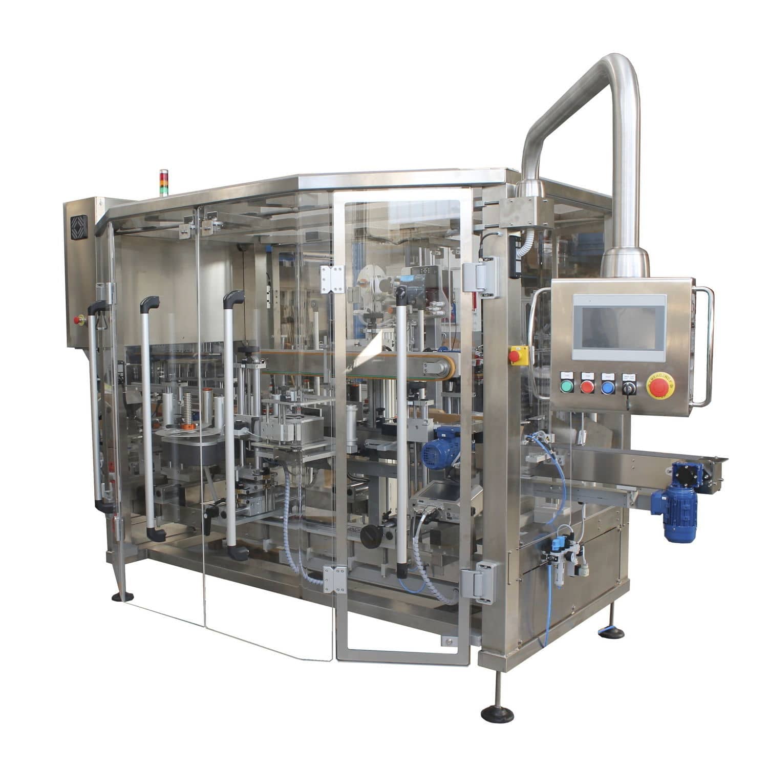 Automatic labeling system - MASTER OS-WA - LABELPACK - for bottles / side / wrap-around