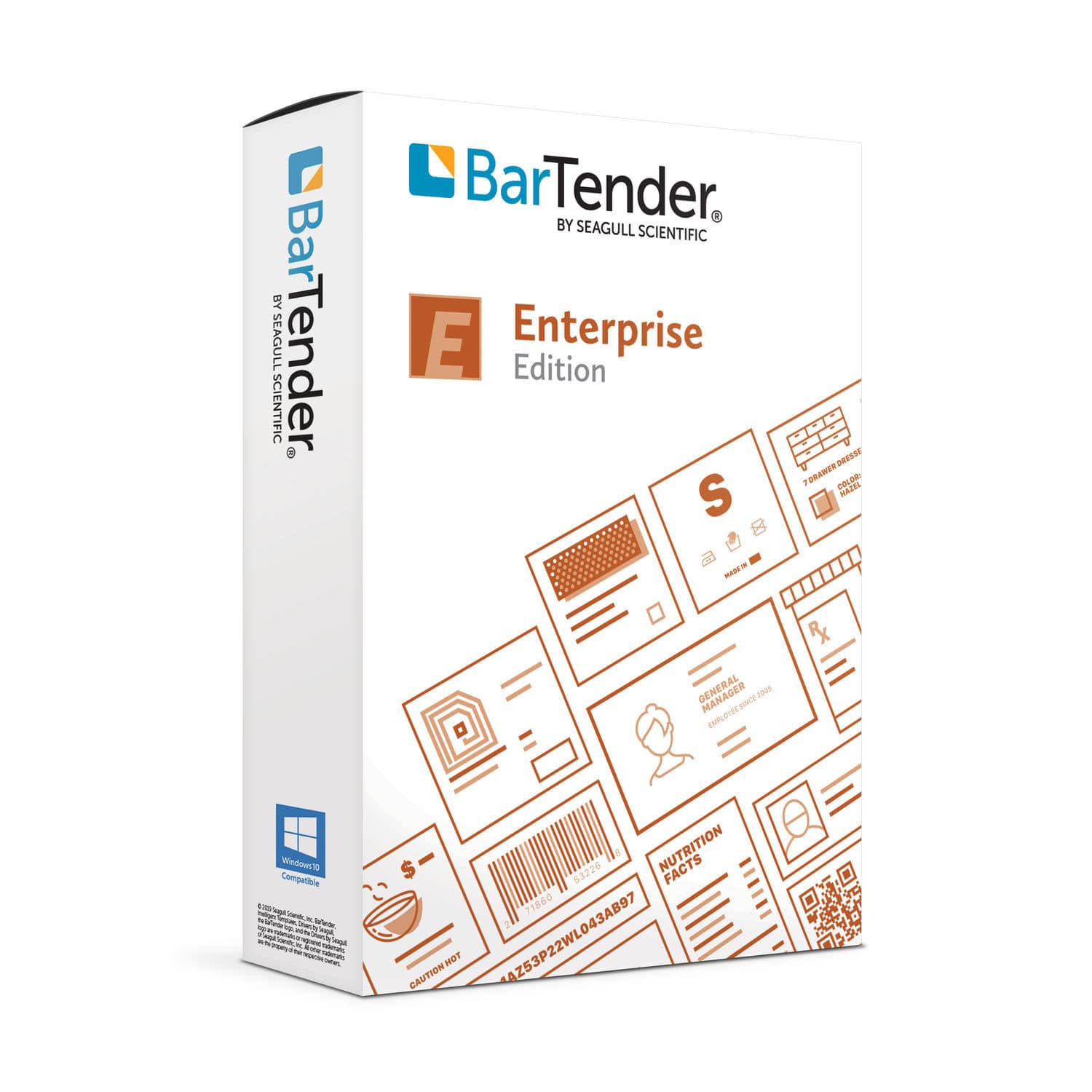 Barcode label design software - Bar Tender® - LABELPACK - design ...