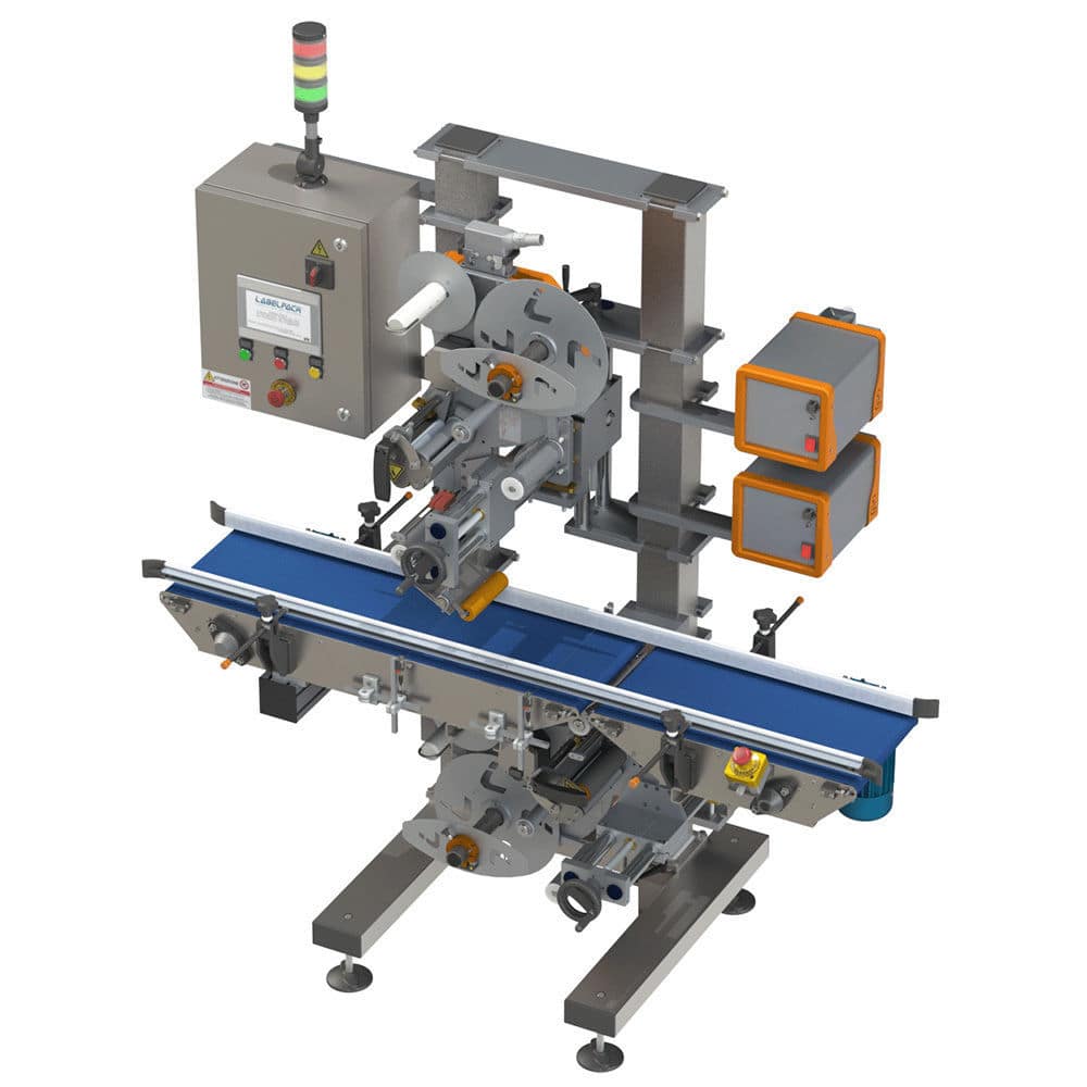 Automatic labeling machine - Sistema TB-L - LABELPACK - for trays / compact / horizontal