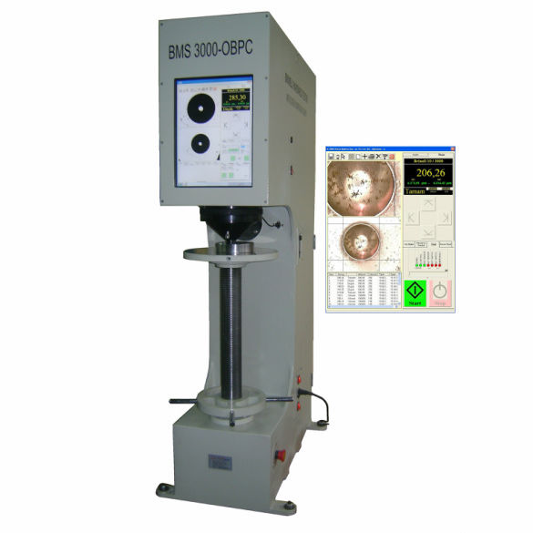 Brinell hardness tester - BMS 3000 OBPC - BMS BULUT MAKINA SANAYI ...